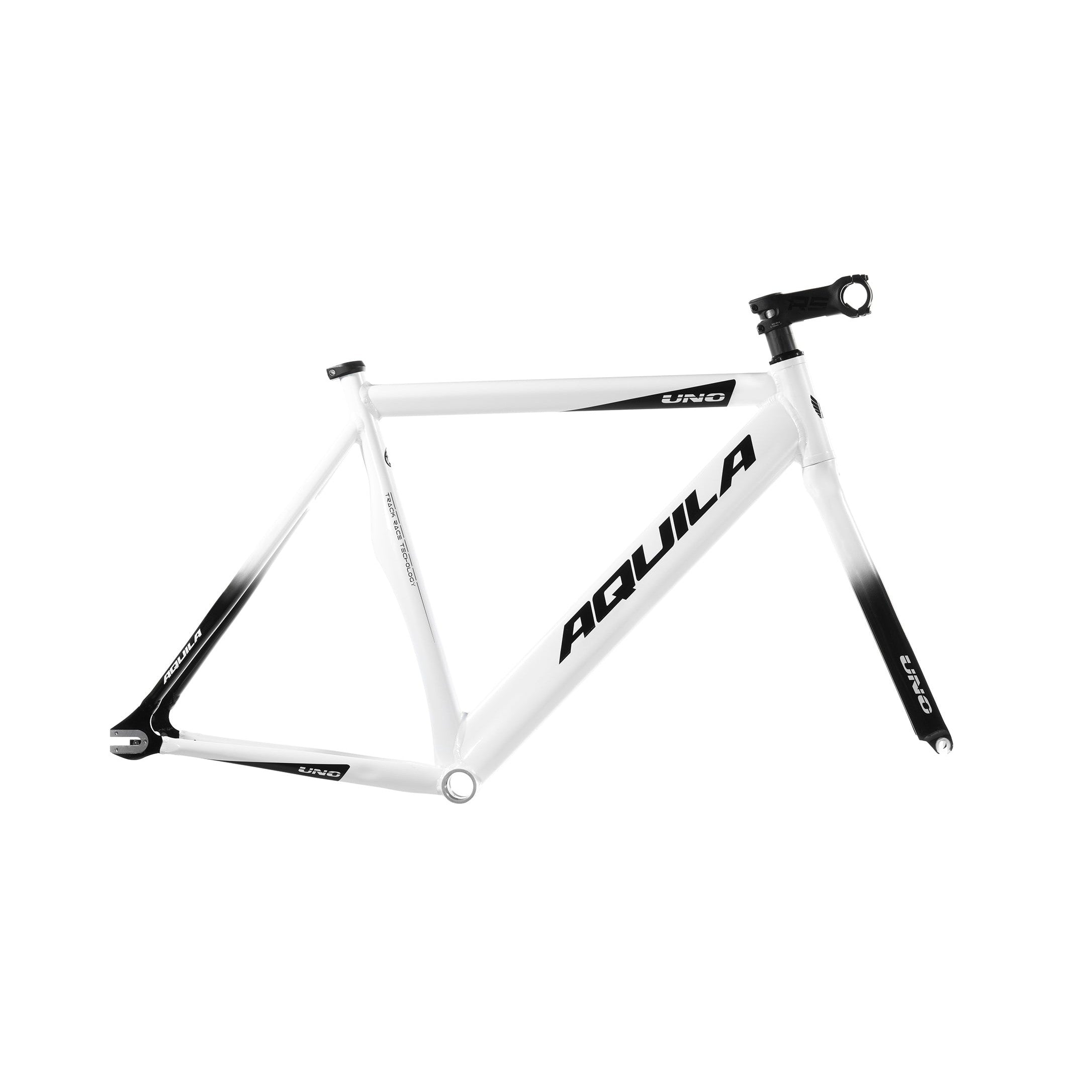Aquila Equipe UNO Track Frameset - Winning White – Racer Sportif