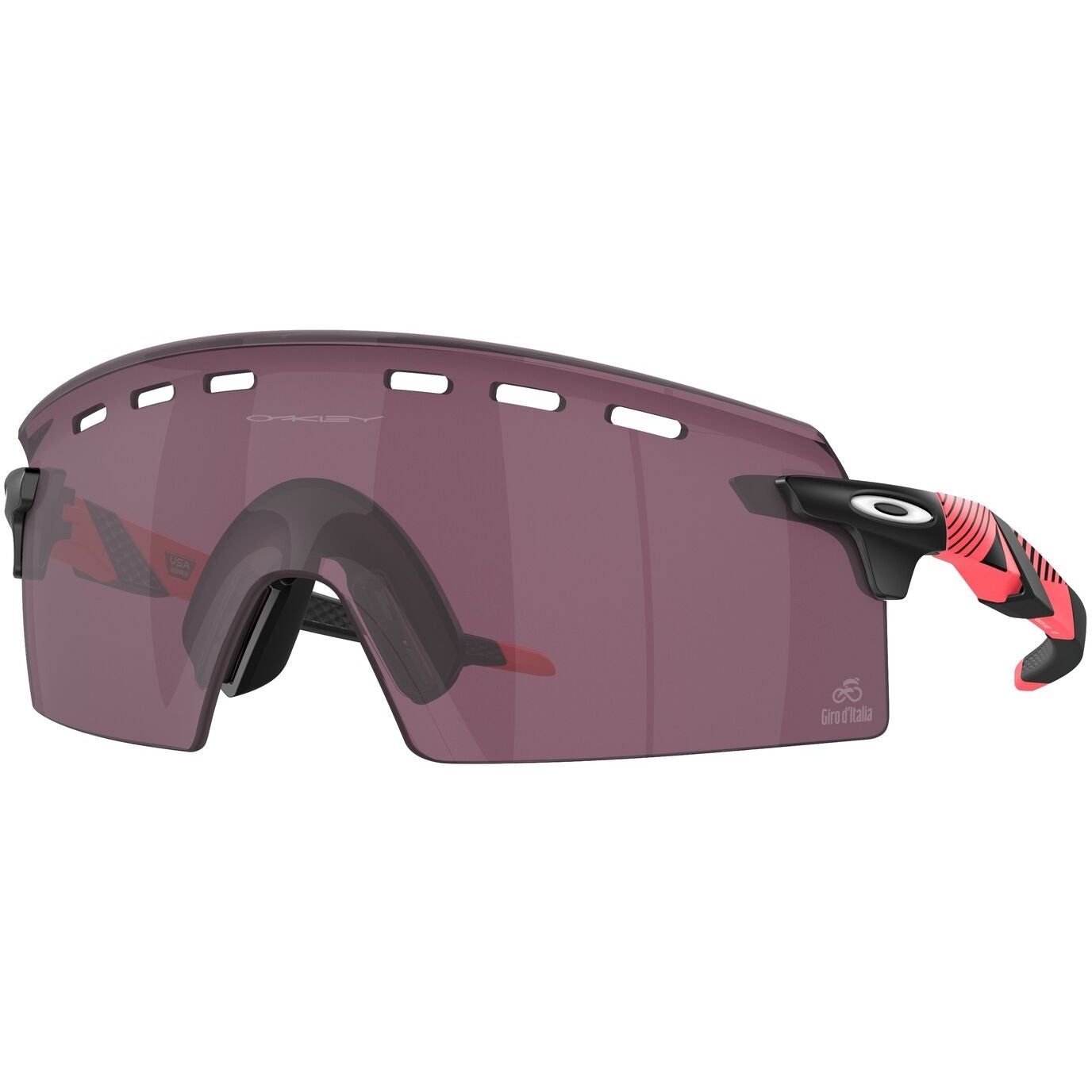 Oakley Encoder Strike Vented Giro Pink w/ Prizm Road Black – Racer Sportif